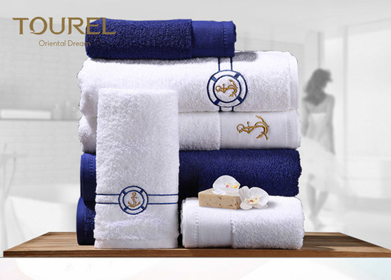 China Ultra Luxury Customized Color Hotel Towel Set 100% Cotton Bath Towel supplier