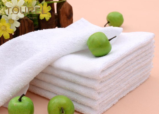 China Luxury Hotel White Facecloth 160GSM 100% Cotton supplier