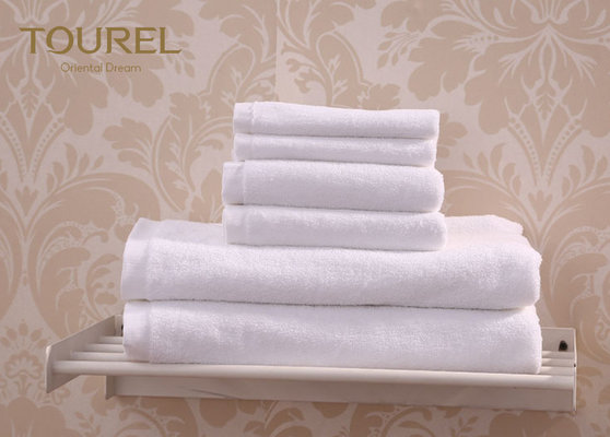 China White Cotton Wholesale Hand Towels Bulk Plain Polyester Commercial Hand Towels supplier