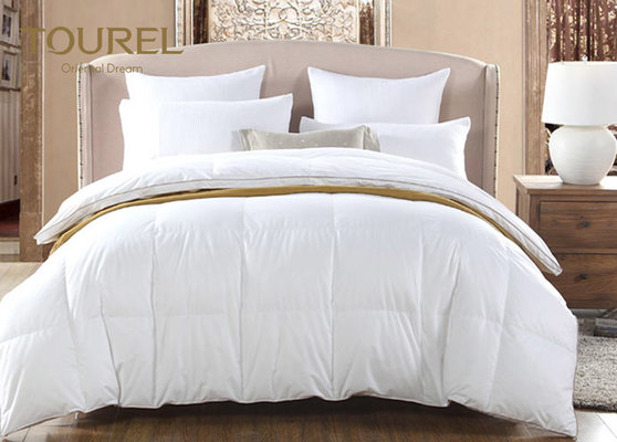 China Pure White 4pcs Comforter Hotel Duvet Bedding Customed Logo supplier