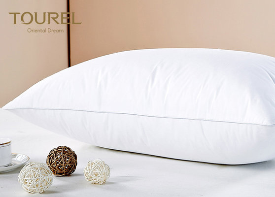 China Custom White Microfiber Hotel Comfort Pillows For Sleeping , Soft Comfy Pillows supplier