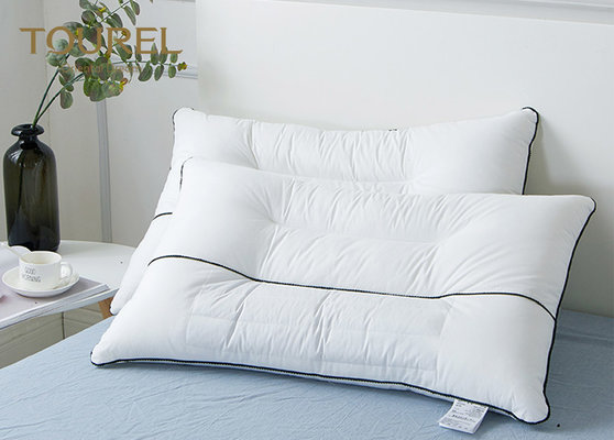China Summer Aloe Vera Bamboo Fiber Hotel Comfort Pillows Luxury Hypoallergenic supplier