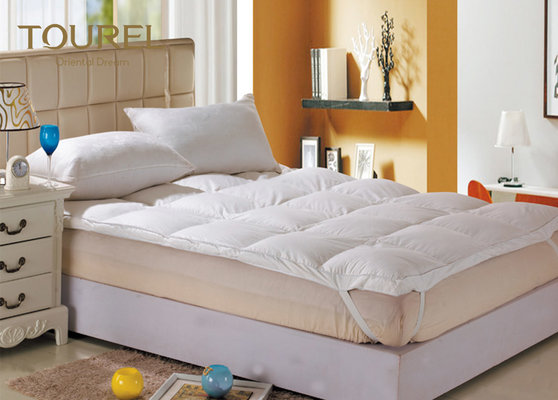China Ultrasonic Polyester / Cotton Hotel Mattress Protector for Home waterproof supplier