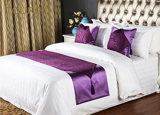 China 5 Star Hotel Style Bed Runners High Grade Noble And Graceful supplier
