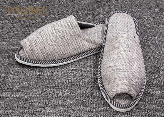 China Wholesale Disposable Hotel Slippers For Bedroom Anti - Slip Soft Sole supplier