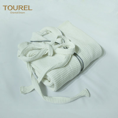 China Unisex Mens Bath Robes Womens Terry Cloth Robe Shawl Collar Style Fit Spa And Hotel supplier
