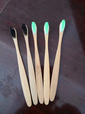 China Natural Bamboo Environmentally Friendly Toothbrush For Women Man Kids supplier