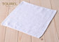 White Cotton Washcloths 100% Long Stapled Luxury Face Flannels supplier