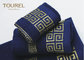 Luxury Hotel Bath Towels16s Blue Color Hotel Collection Towels supplier