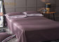 5 Star Jacquard Striped Hotel Quality Bed Linen Covers Queen size 100% Cotton Coffee Color supplier