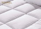 White Queen Bed Mattress Protector For Hotel Hospital Spa Home supplier