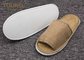 Disposable Close Toe Hotel Room Slippers / Disposable Travel Slippers supplier