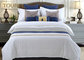 Custom 3cm Stripe Hotel Bed Runners For Hotel Dubai Bed Sheet Set supplier