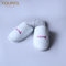 Hotel Slippers Closed Toe Disposable White Coral Fleece 5 Star Quality supplier