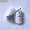 Hotel Slippers Closed Toe Disposable White Coral Fleece 5 Star Quality supplier